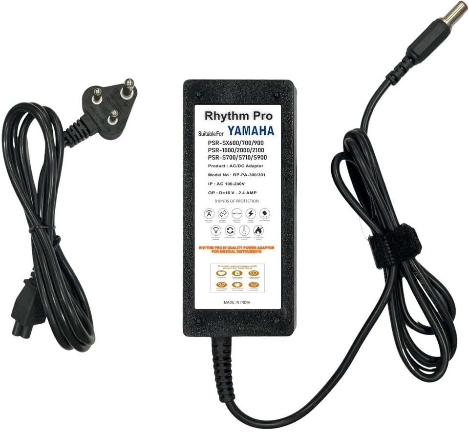 Rhythm Pro Adapter PA 300 C Compatible for Yamaha Keyboard Yamaha PA ...