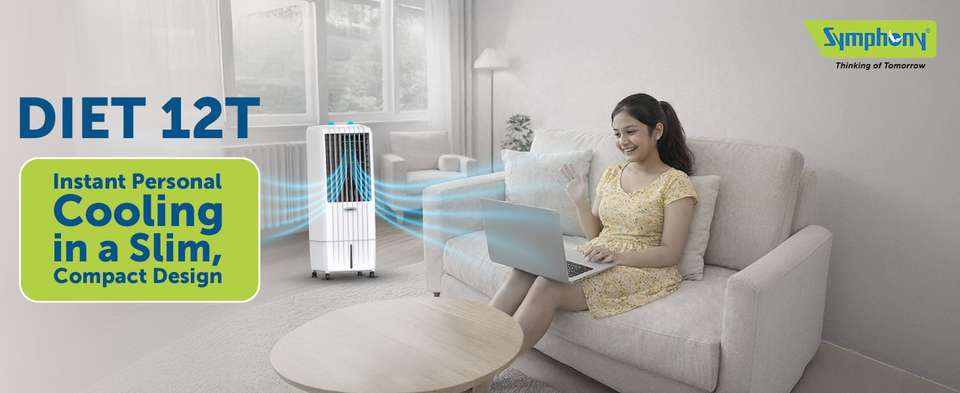 Symphony 12 L Tower Air Cooler Price in India - Buy Symphony 12 L Tower ...
