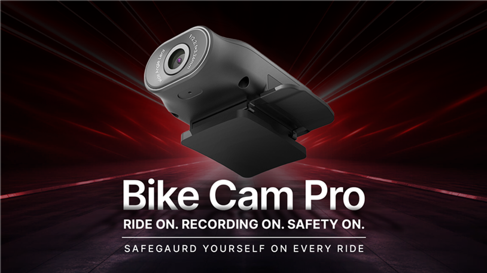Qubo Smart Bike Cam Pro| 2K 3MP| NightPulse Vision| 2000mAh| 124? FOV ...
