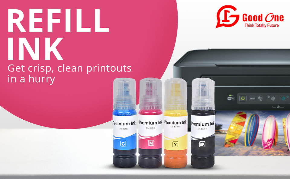 Good One 001/003 compatible Ink for Epson L3110,L3150,L3250,L3116,L3101 ...