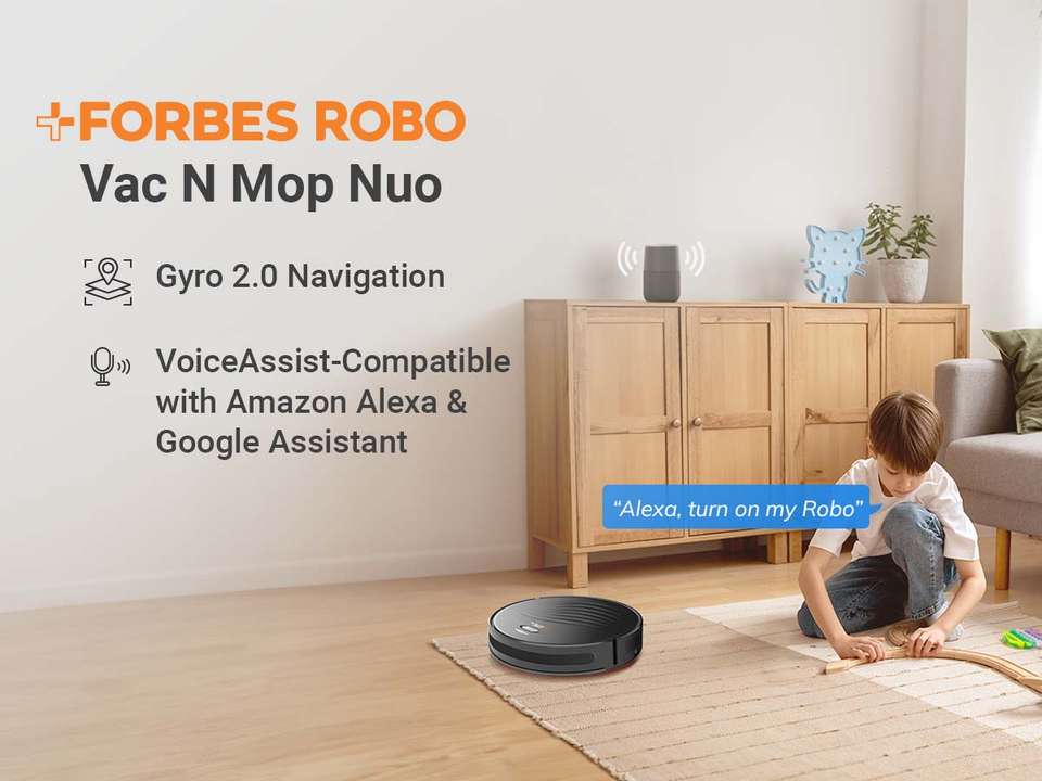 EUREKA FORBES Robo Vac N Mop NUO Robotic Floor Cleaner | NextGen Gyro 2 ...