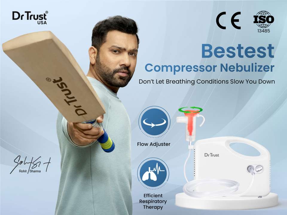Dr Trust Compresor Complete Kit with Child and Adult Maks Nebulizer ...