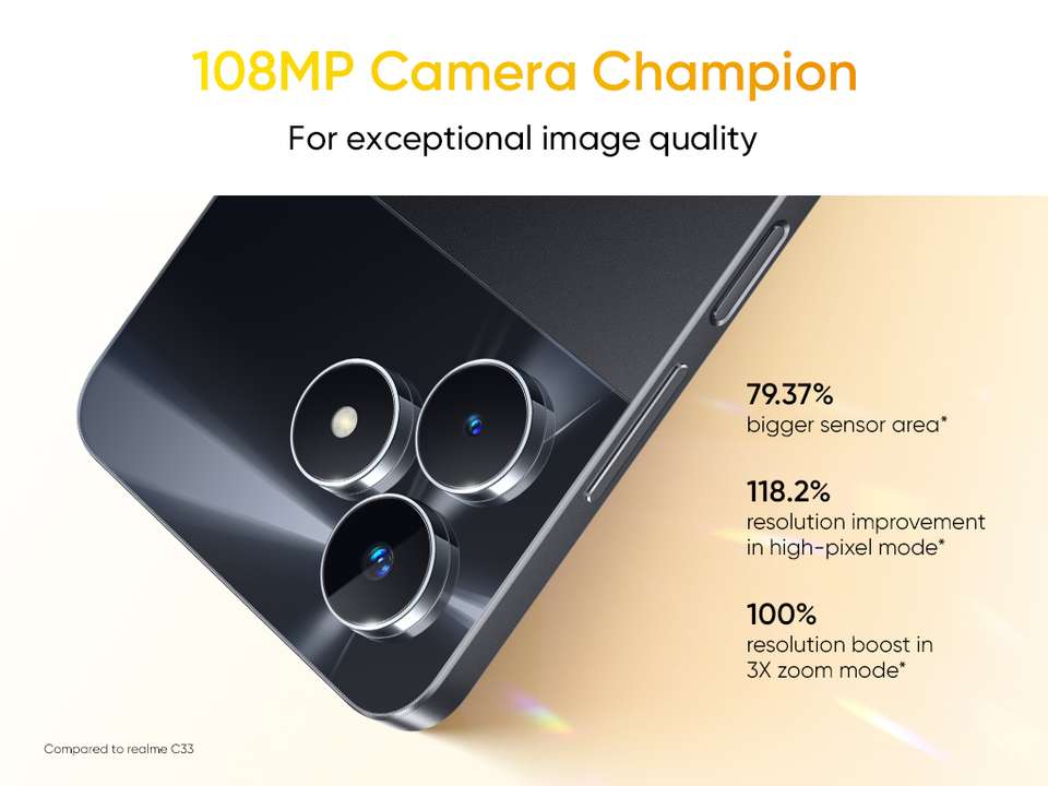 Realme C53 (Champion Gold, 64 GB) (6 GB RAM)