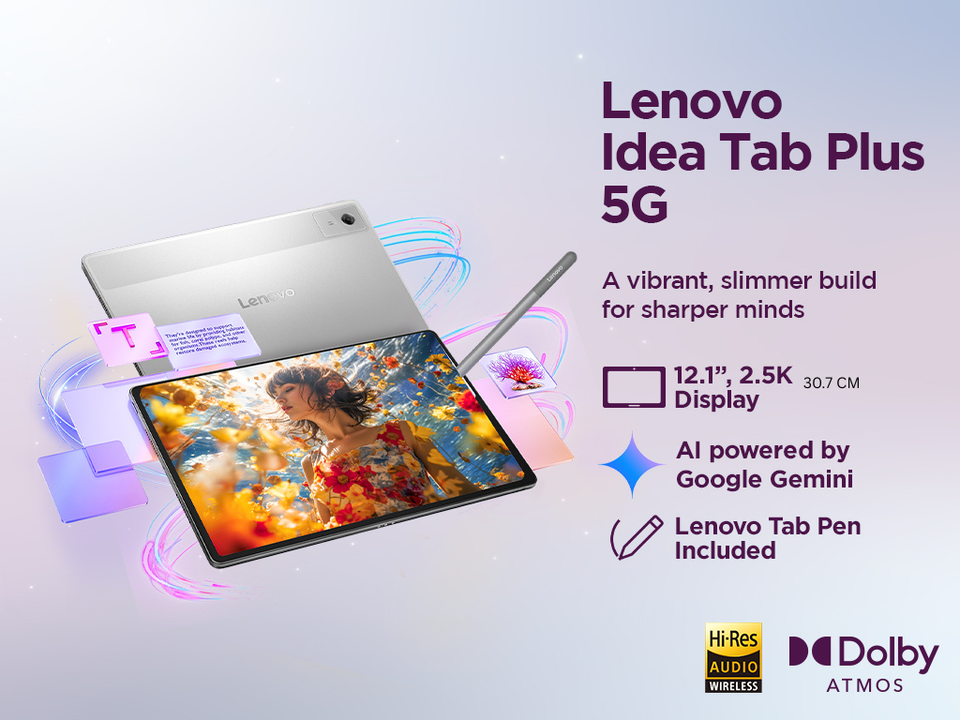 Lenovo Idea Tab Plus with Pen 8 GB RAM 256 GB ROM 12.1 inch with Wi-Fi+ ...