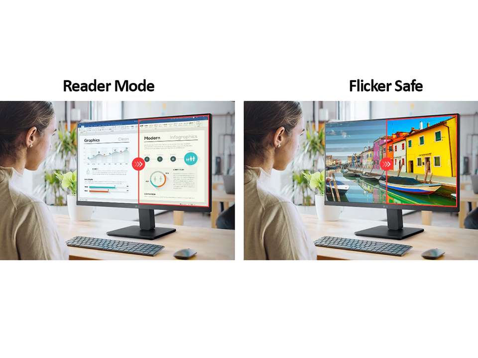 LG 60.45 cm (24 inch) Full HD IPS Panel with 3-Side Borderless Display ...