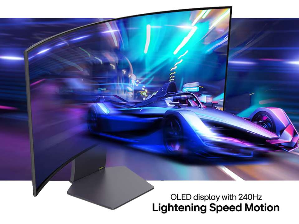 LG UltraGear 99.06 cm (39 inch) Curved UWQHD LED Backlit OLED Panel ...