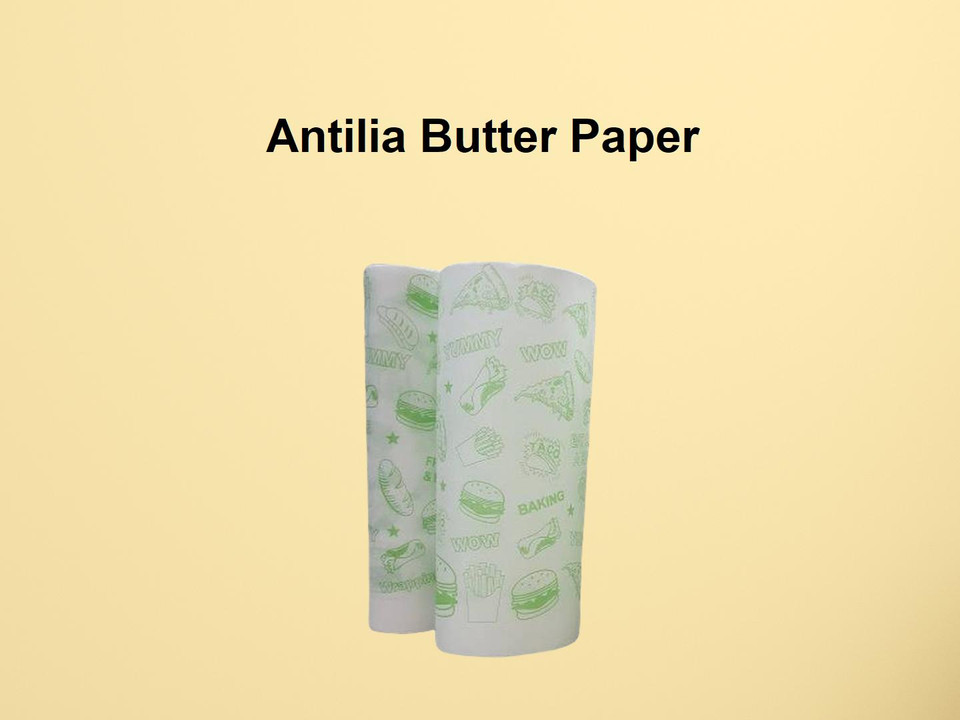 ANTILIA Butter Paper 100M | Pack of 1 Roll | No added wax or coating ...