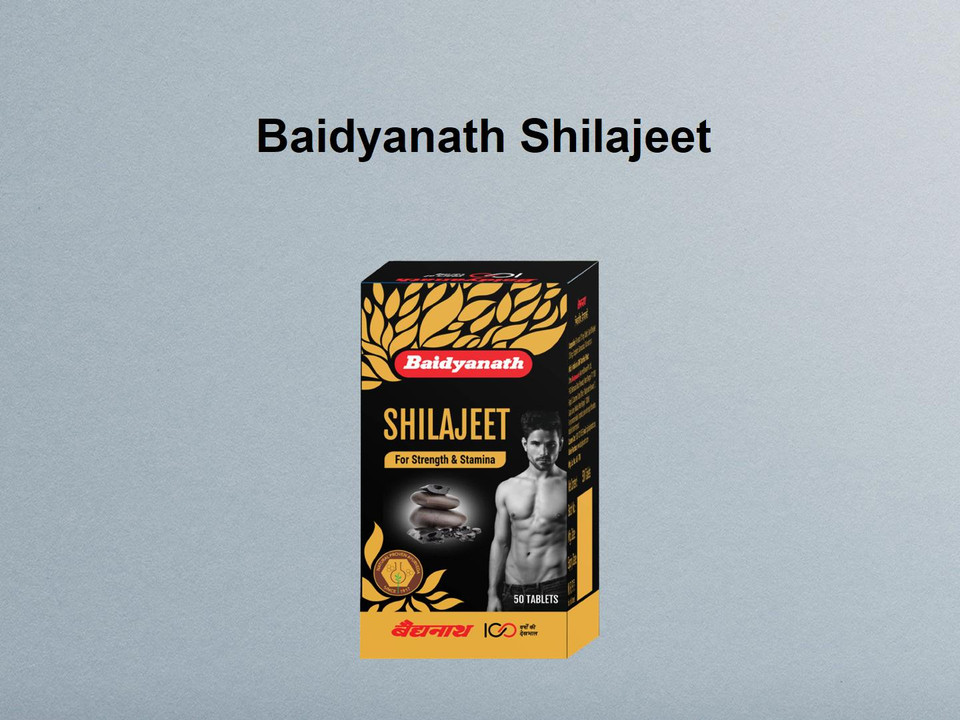 Baidyanath Shilajeet (Shilajit) - 50 Capsules Price in India - Buy ...