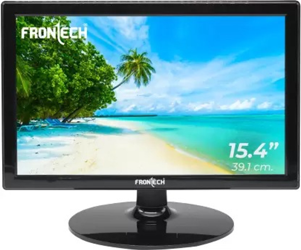 Frontech 39.12 cm (16 inch) HD LED Backlit VA Panel Monitor (MON-0068 ...