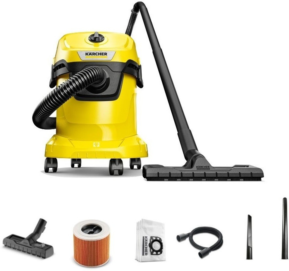 Karcher WD 3 V-15/4/20 (YYY) Wet & Dry Vacuum Cleaner 23kPa Suction ...