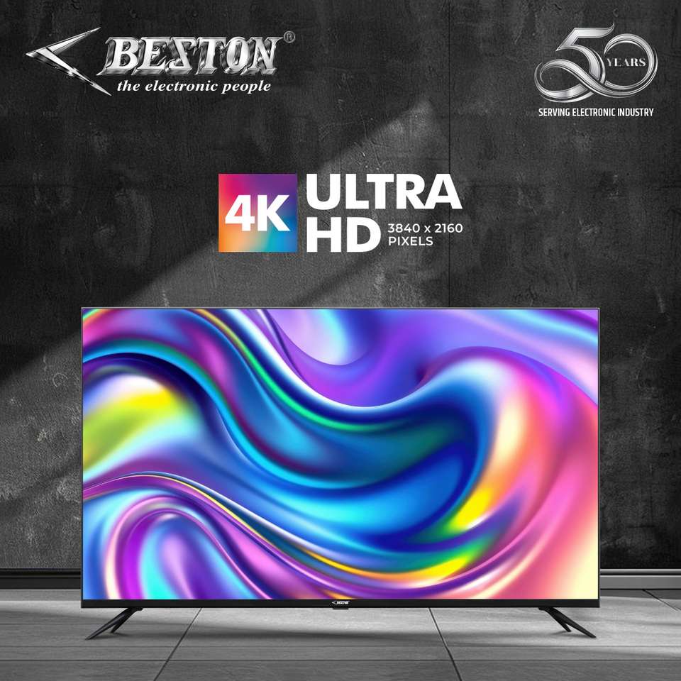 BESTON 140 cm (55 inch) QLED Ultra HD (4K) Smart Google TV Online at ...