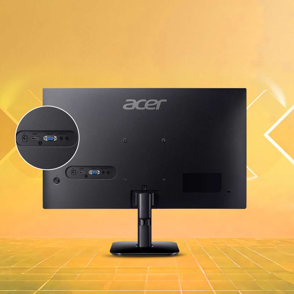 Acer 60.45 cm (24 inch) Full HD LED Backlit IPS Panel with 6 axis Color ...