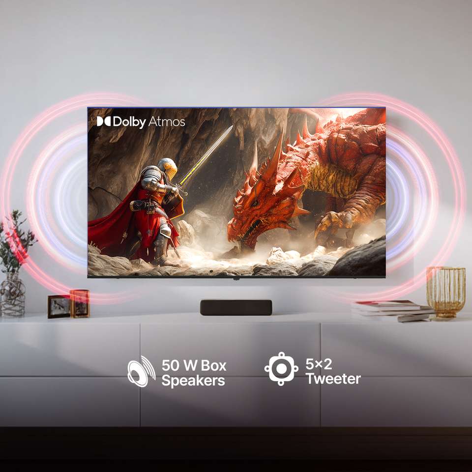 acerpure Nitro 108 cm (43 inch) QLED Ultra HD (4K) Smart Google TV with ...