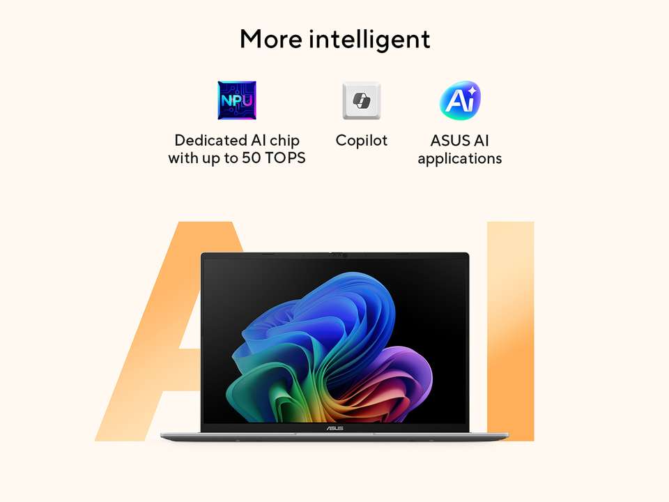 ASUS Vivobook 16 (2026) AI PC with Office 2024 + M365 Basic*, Copilot+ ...