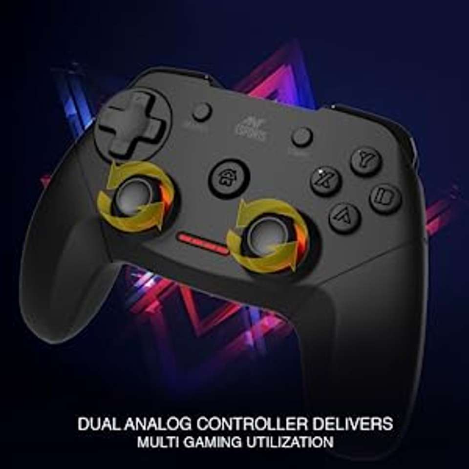 Ant Esports GP300 Pro V2 Wireless Gaming controller, Compatible for PC ...