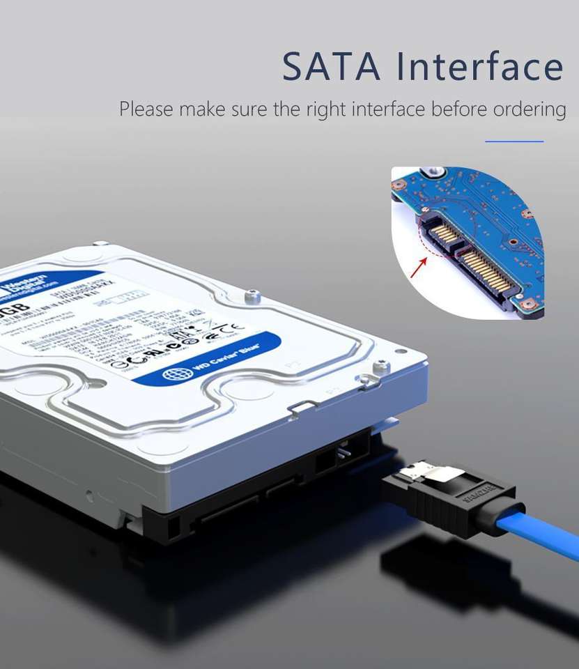 Amtfox LAN Cable 0.45 m SATA 3 RAID Data HDD Hard Drive Disk Signal ...