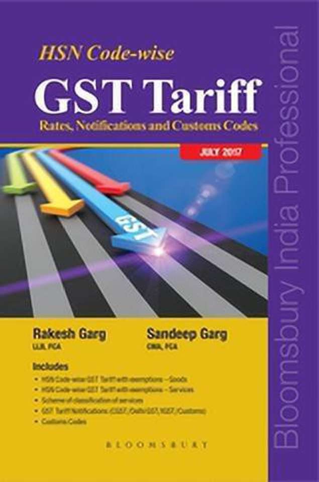 HSN Code-wise GST Tariff - Rates, Notifications and Customs Codes: Buy ...