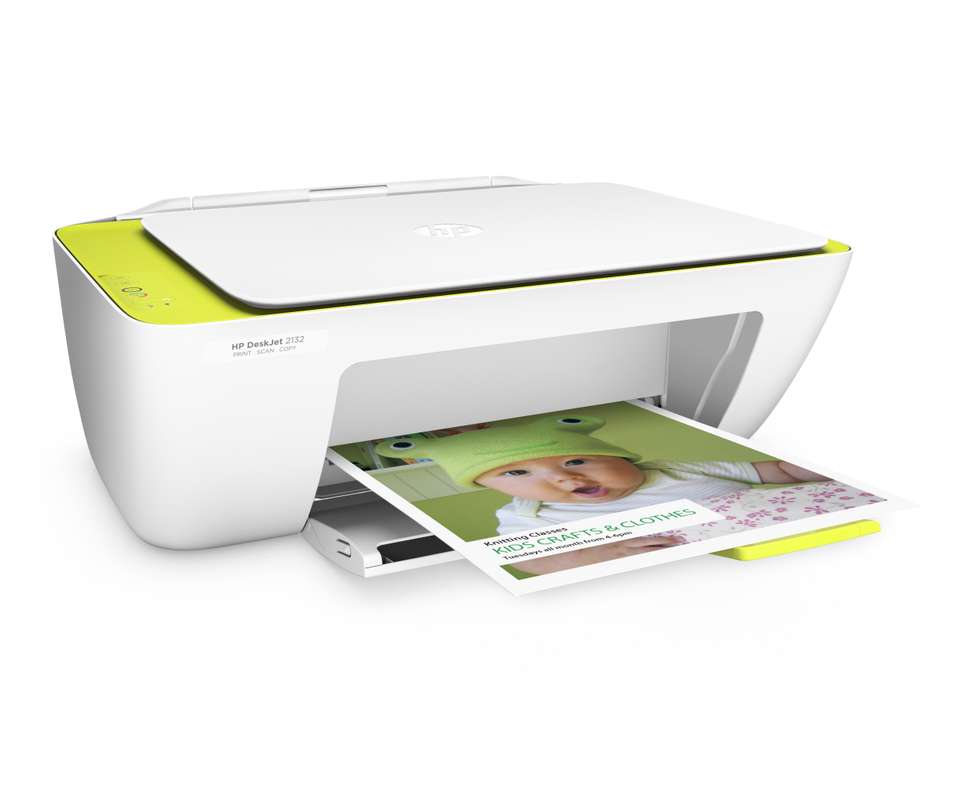 HP DeskJet 2132 All-in-One(F5S41D) Multi-function Color Inkjet Printer ...