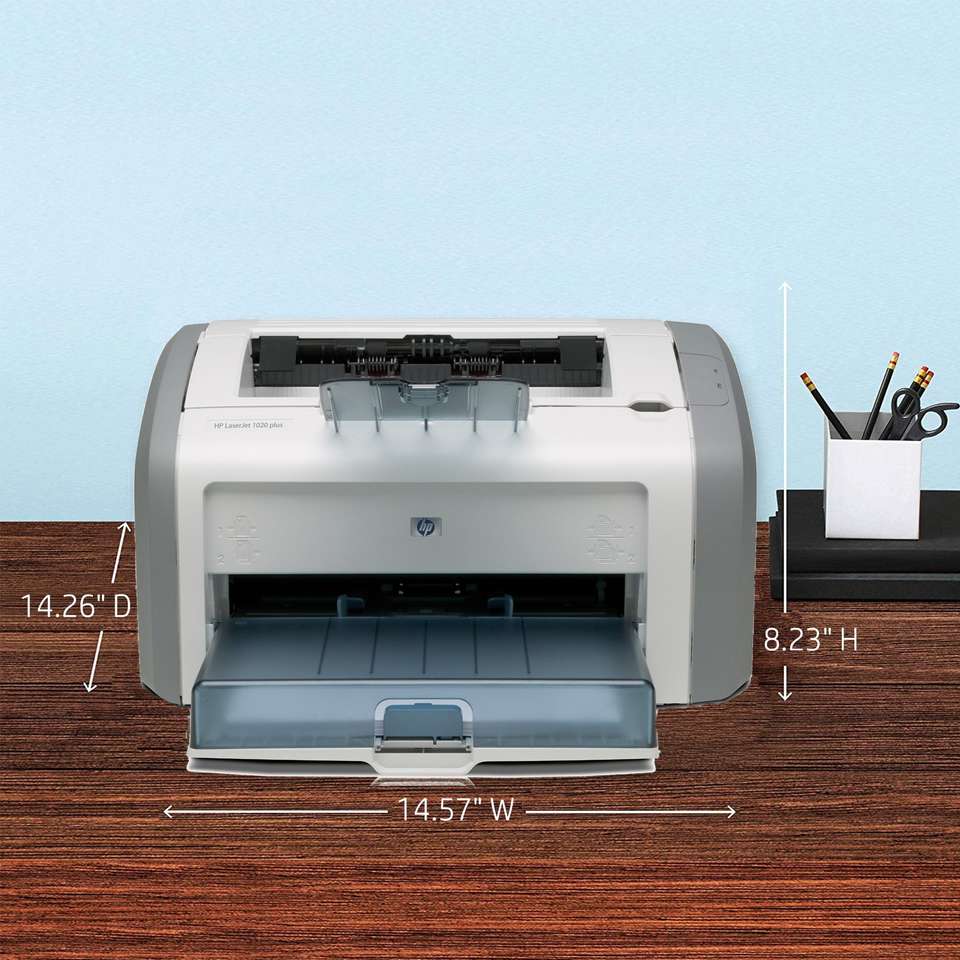 HP LaserJet 1020 Plus Single Function Monochrome Laser Printer - HP ...
