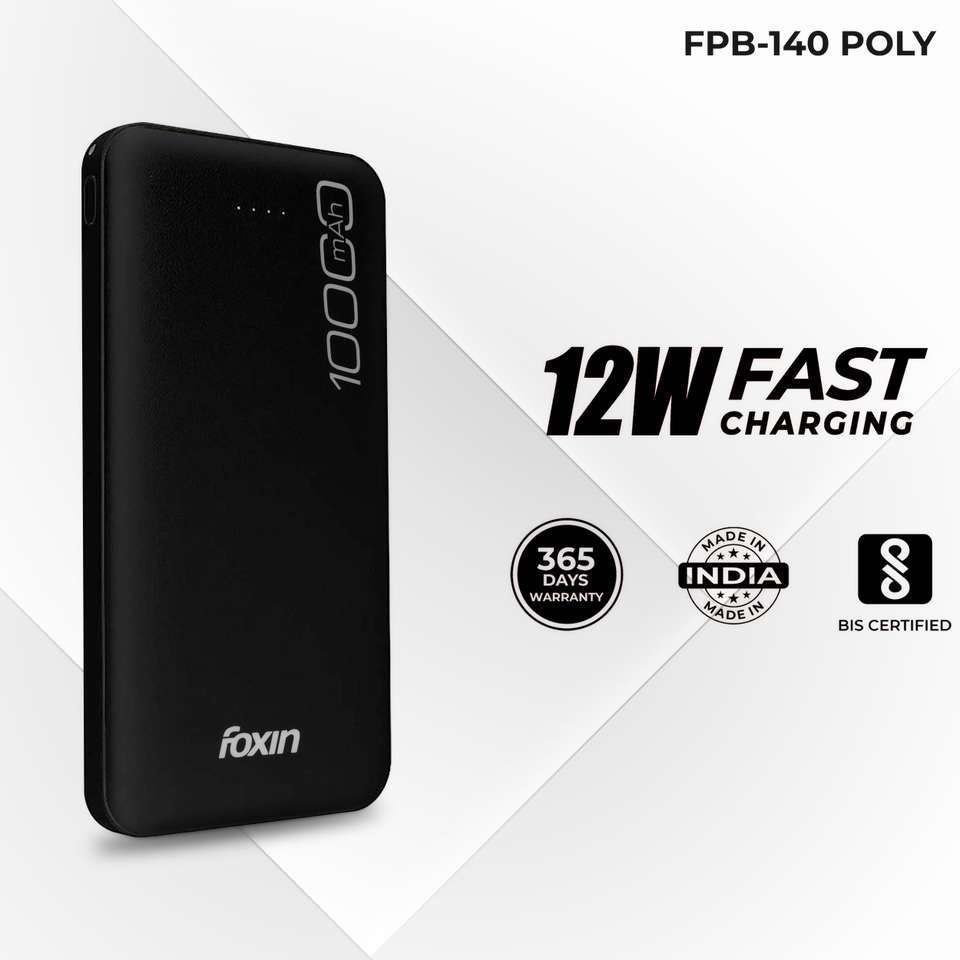 Foxin 10000 mAh 12 W Power Bank Price in India - Buy Foxin 10000 mAh 12 ...