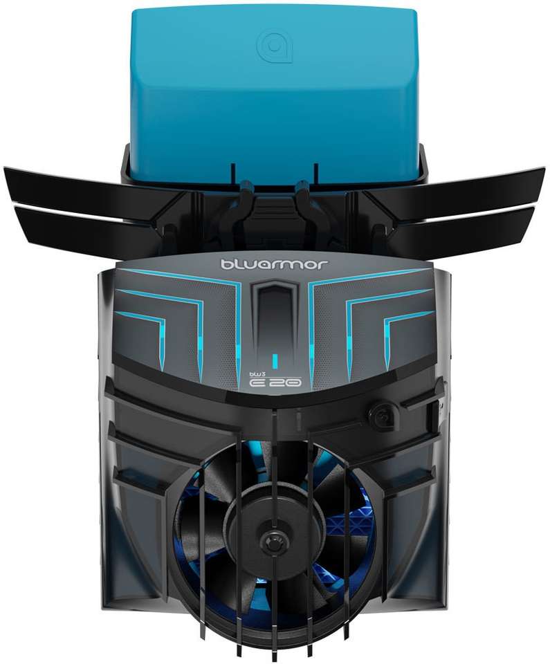 BluArmor BLU3 E20: Helmet Attachment That Provides Cooling, Dust ...
