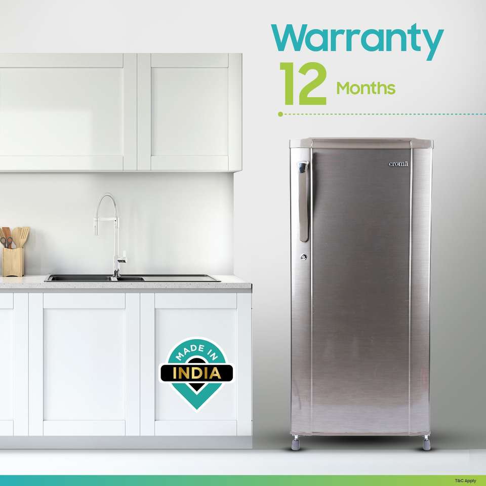 Croma 190 L Direct Cool Single Door 2 Star Refrigerator Online at Best ...
