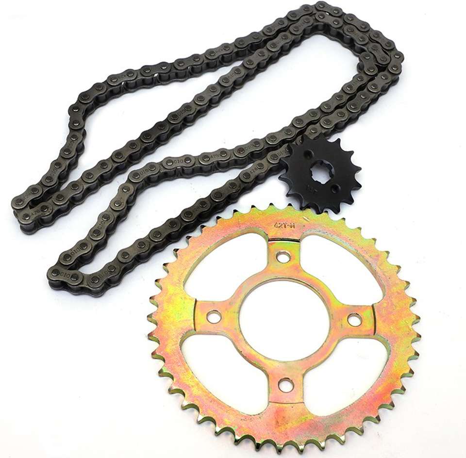 Air com Heavy Duty Chain Sprocket Kit for Hero Splendor Y2K and ...