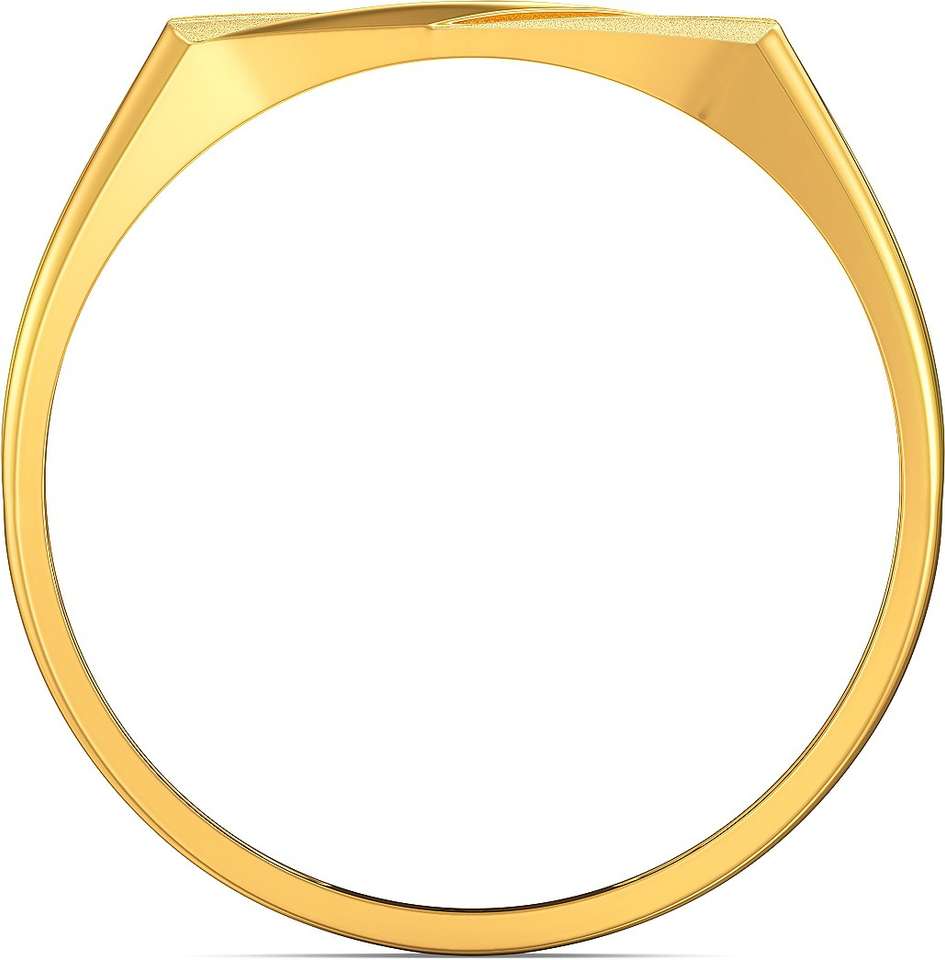Joyalukkas Dashing Bold Designer 22kt Yellow Gold ring Price in India ...