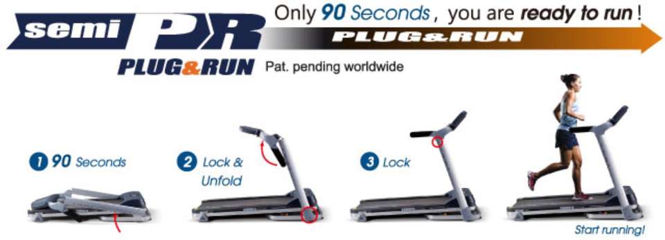 Bh Fitness T100 Treadmill (Max Weight:90 kg) - Buy Bh Fitness T100 ...