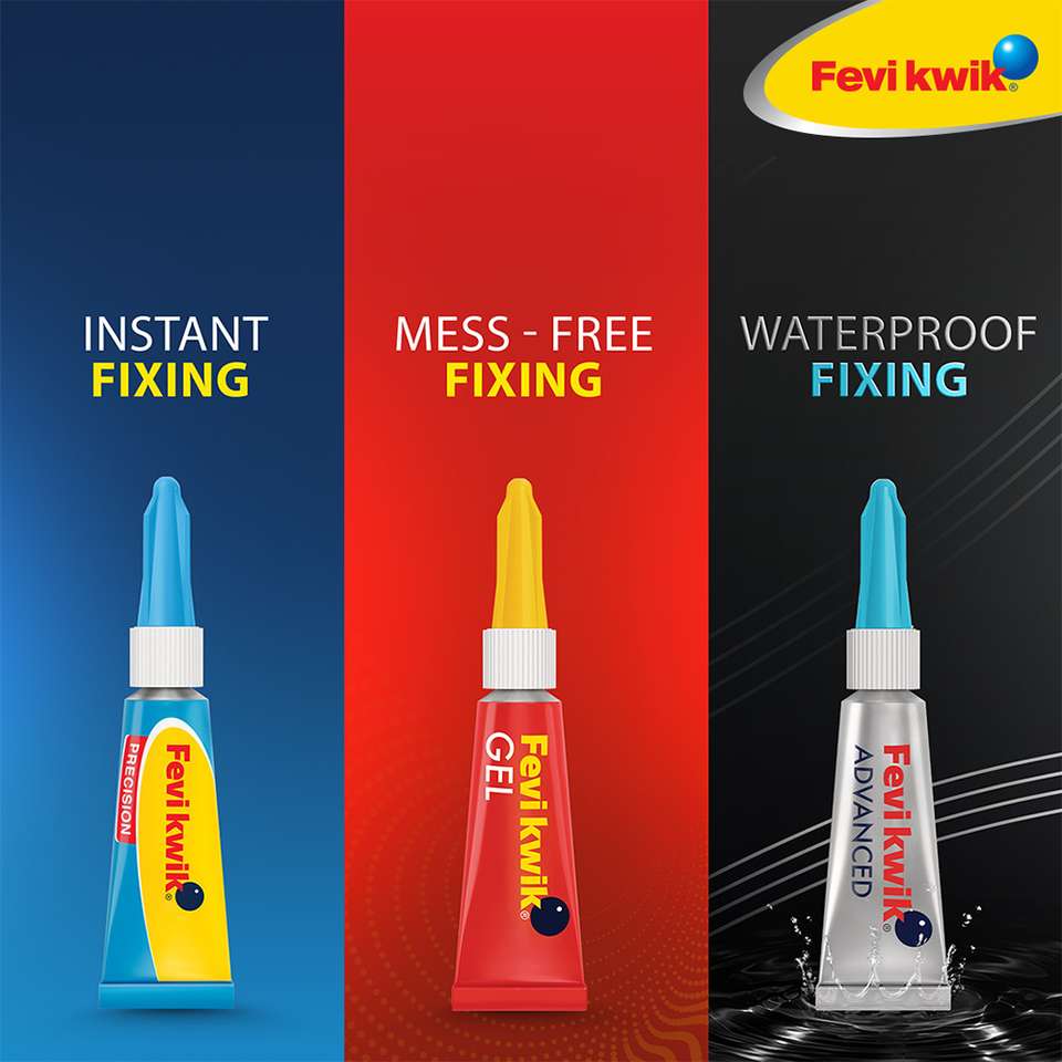 Pidilite Fevikwik Gel One Drop Instant Adhesive,Multipurpose & Easy to ...
