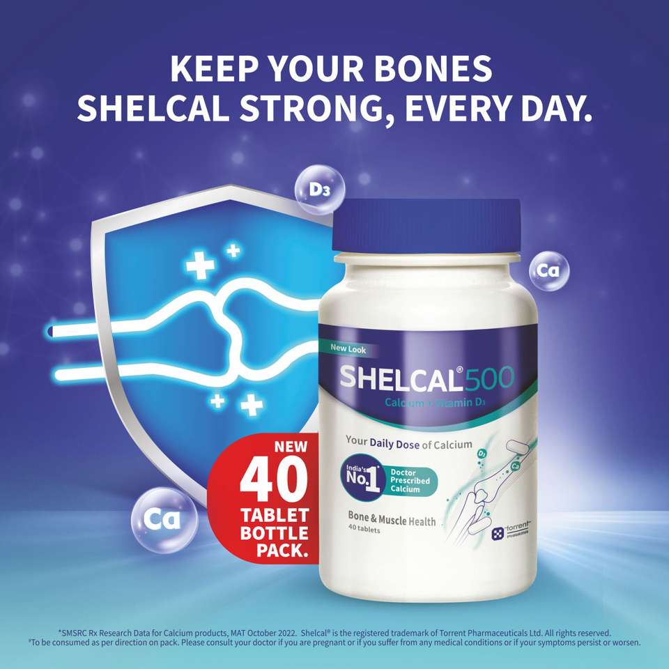 SHELCAL Calcium + Vitamin D3 For Strong Bones | India's No.1 Doctor's ...