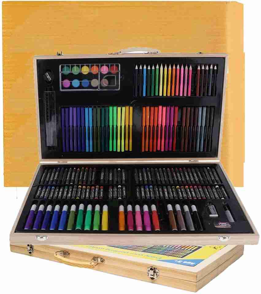 Flipkart.com | Dharamcreation Art Set 180 Piece Deluxe Painting Drawing ...