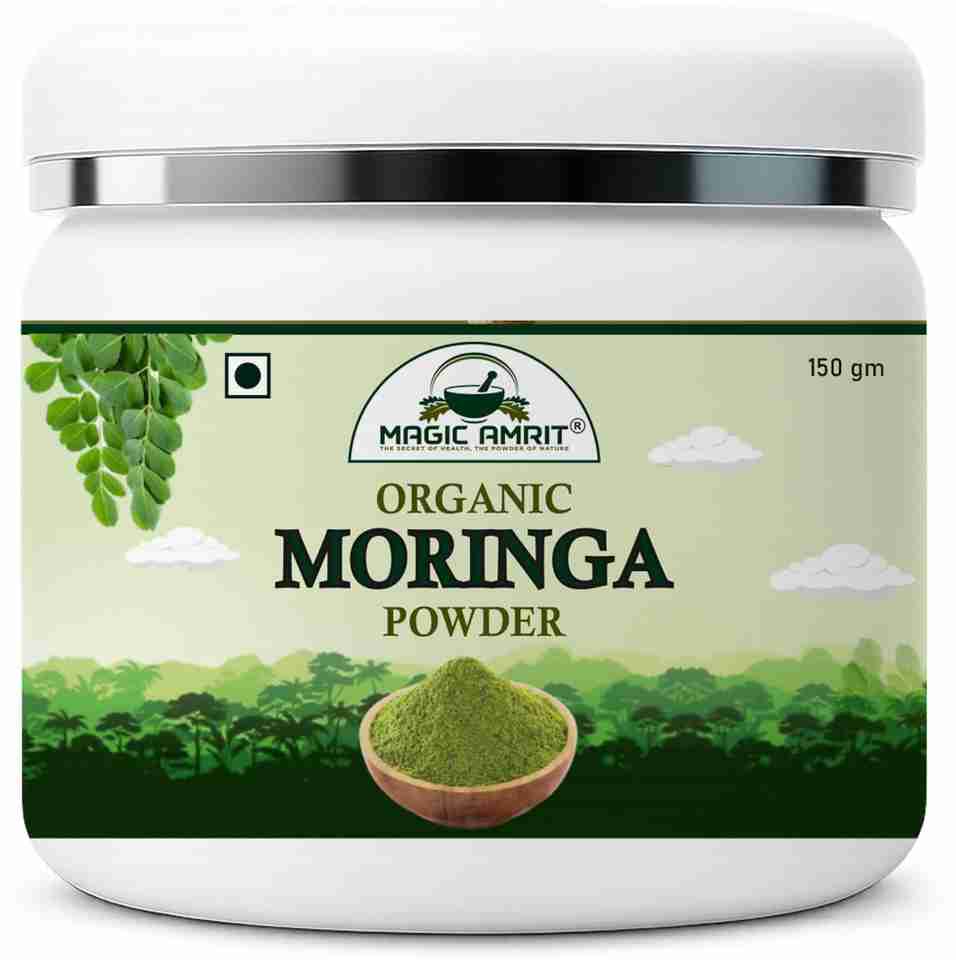 Magic Amrit Moringa Powder 150g | Superfood for Immunity, Energy | Rich ...