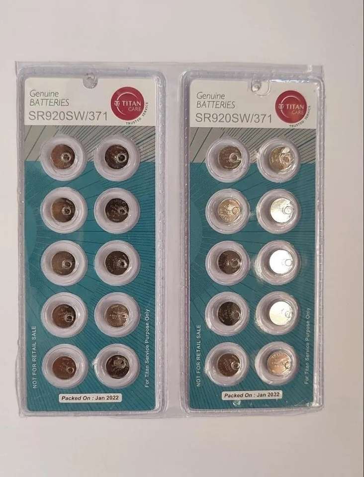 PREMBROTHERS Genuine Titan SR920SW/371 Coin battery Cell (Mostly used ...