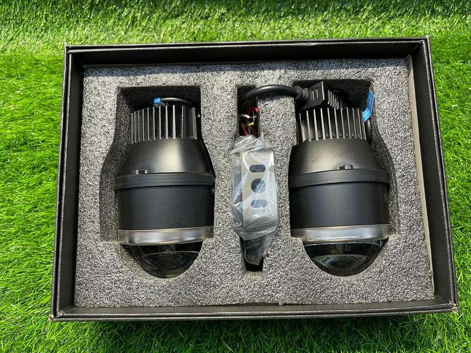 Ride2joy IPH CAR M617 BI-LED TRI COLOR Laser Fog Lamp Projector 3 Inch ...