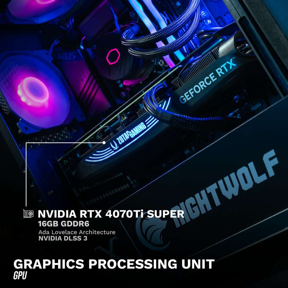 XRIG NIGHTWOLF PRO V4 14th Gen Intel Core i7 14700K 20 Cores (8P+12E ...