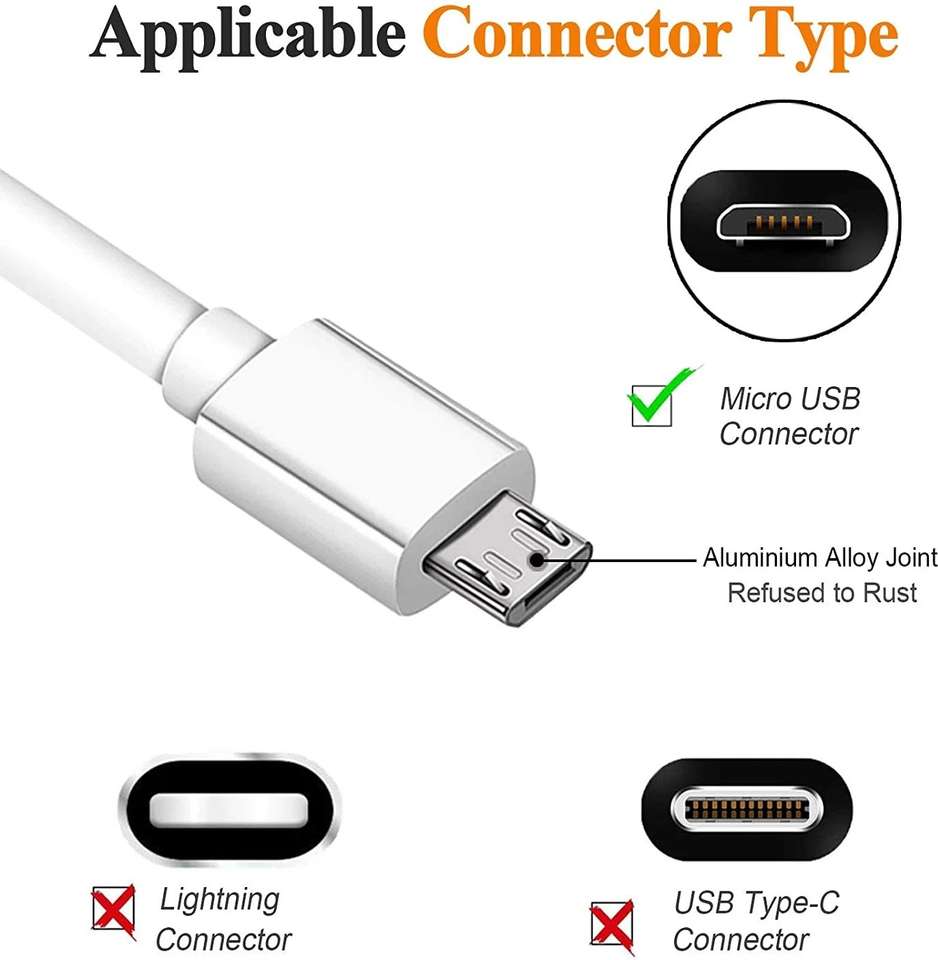Taykaa Micro USB Cable 4 A 1 m USB TO TYPE B Charger Cable - Taykaa ...
