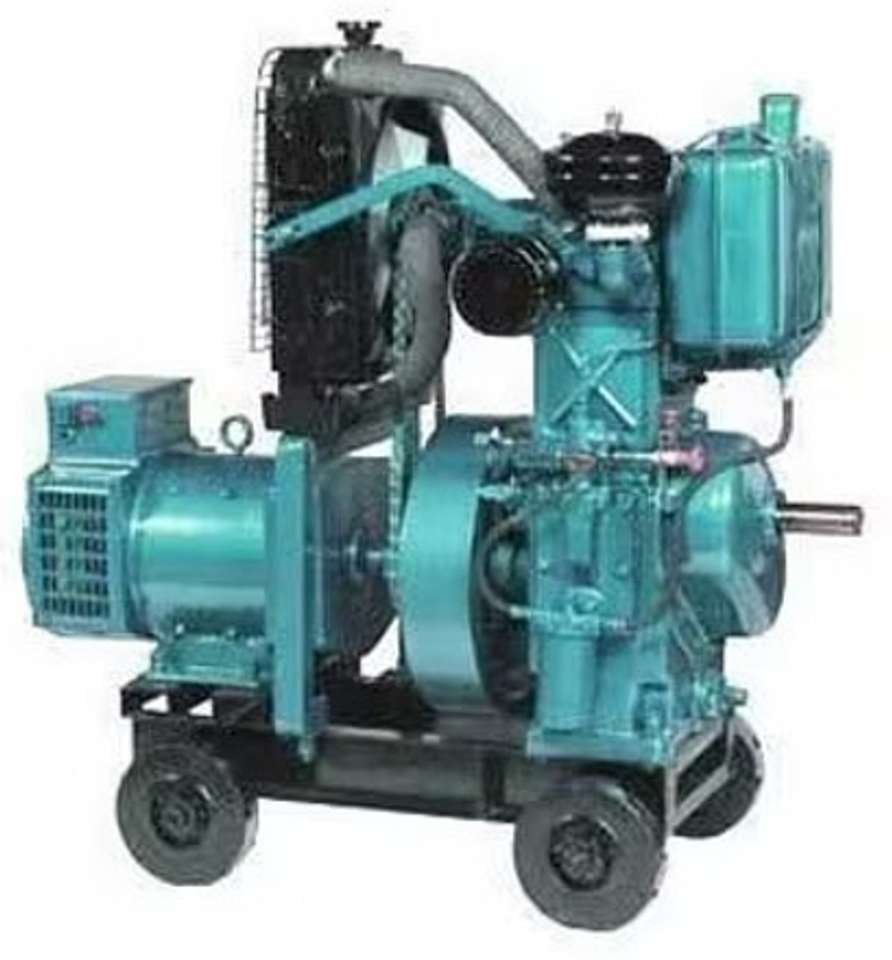 RUN+ Diesel Generator 5 KVA Single Phase 5000 W 0 Electric Generator ...