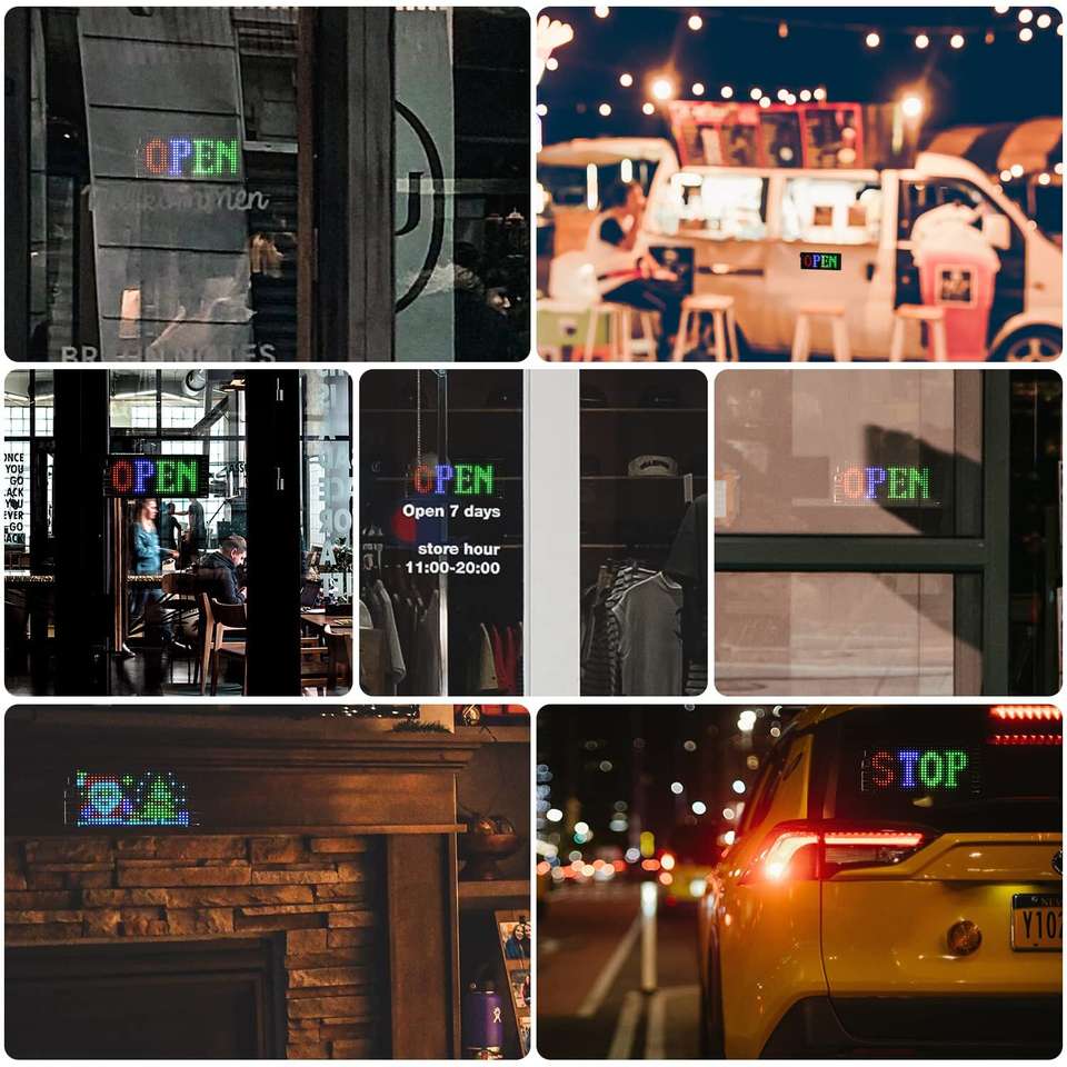 Sotho Smart LED Board DIY Programmable Sign Perfect for Business ...