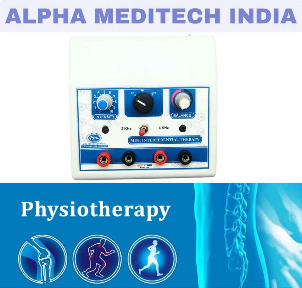 ALPHA MEDITECH INDIA Advanced Interferential Therapy (IFT) Machine ...