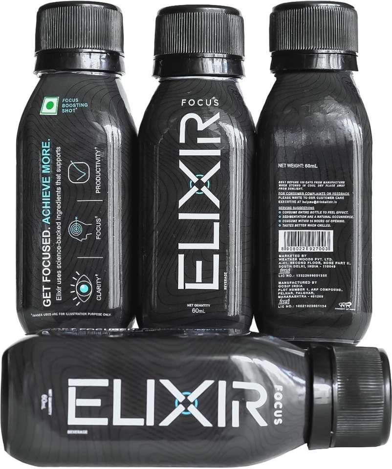 FOCUS ELIXIR Focus Supplement Drink for enhanced focus and mental ...