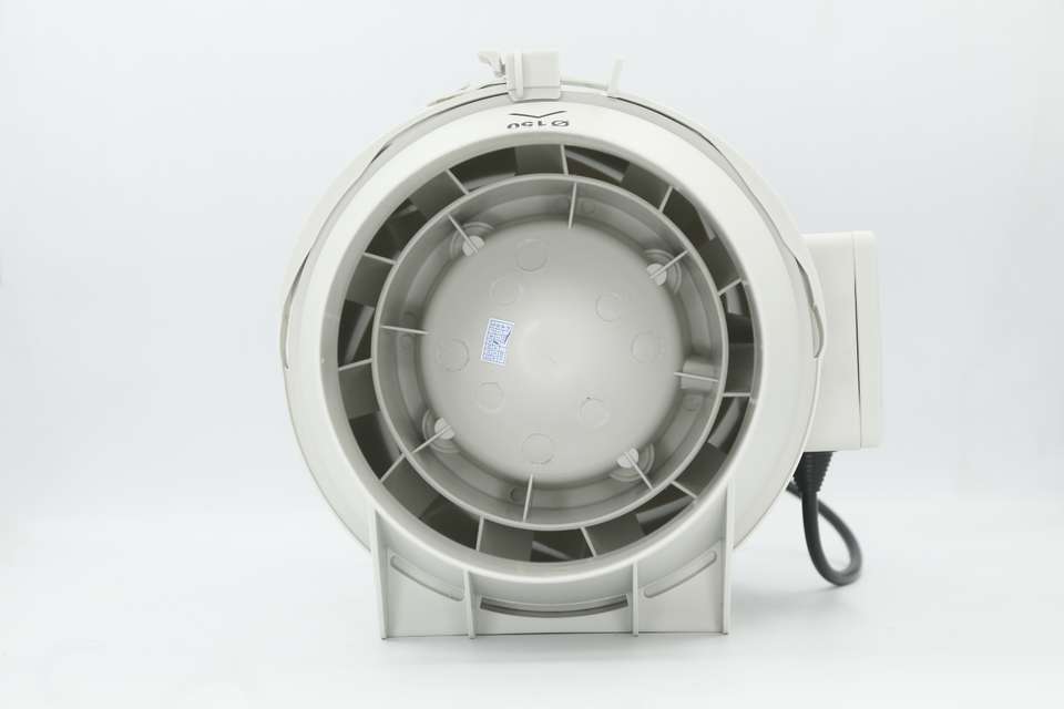 ASTBERG AF200 (200mm/8") (840CMH/494CFM) Silent Mix Flow/Inline Duct ...