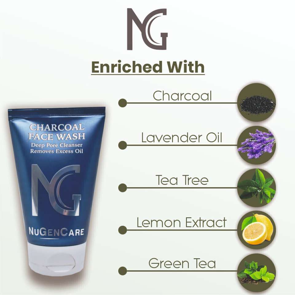 nugencare 2% Salicylic Acid Gel for Acne with Salicylic Acid & Charcoal ...