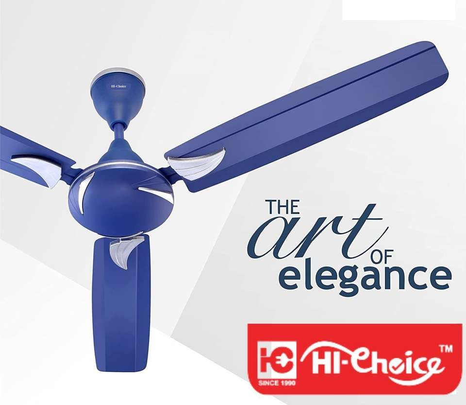 Hi Choice 1200mm 70-Watt Ceiling Fan (Royal Blue) With Light Weight ...