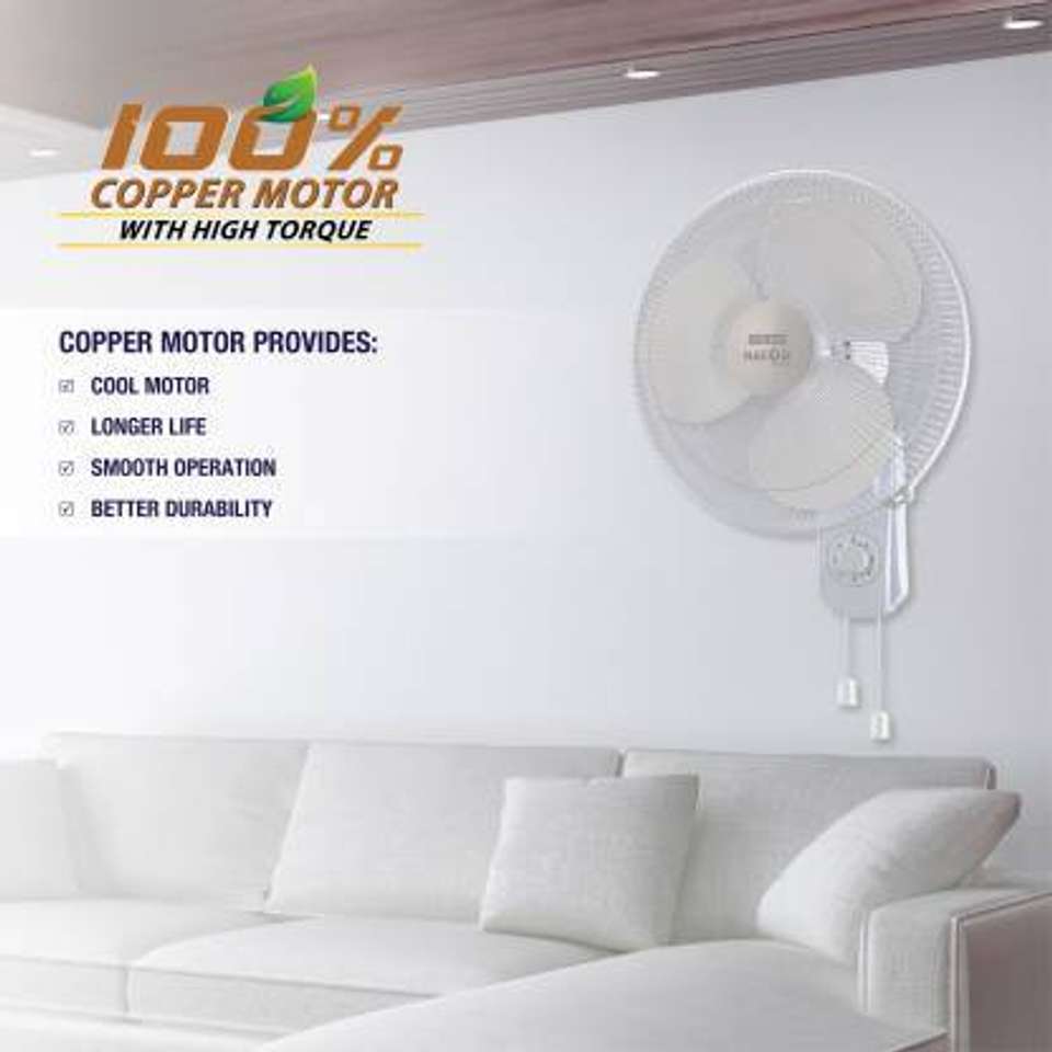 USHA Maxx-Air-WF with 1 Year Warranty 400 mm Wall Fan Price in India ...