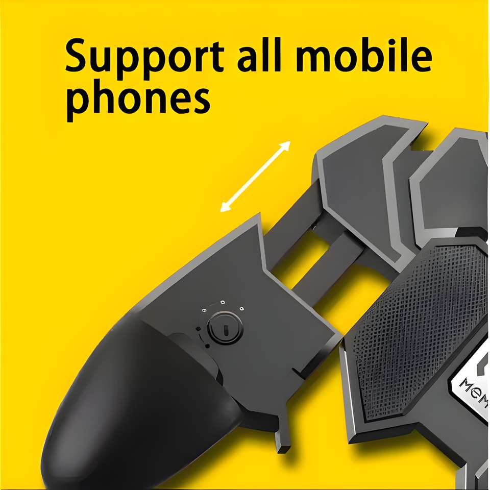 DeoDap Portable Mobile Game Pad Controller with 4 Triggers For All ...