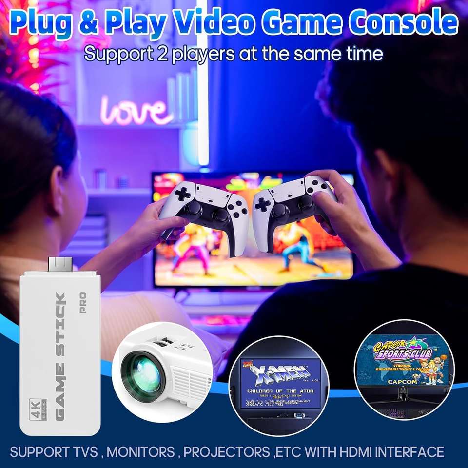 Avista 2.4G Wireless Controller Gamepad 4 GB with Preloaded Games ...