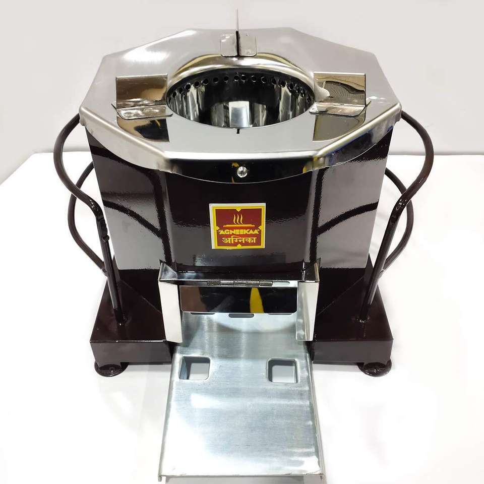 Agneekaa Ecomini Biomass Cooking Stove, Smokeless Chulha/Stove for ...
