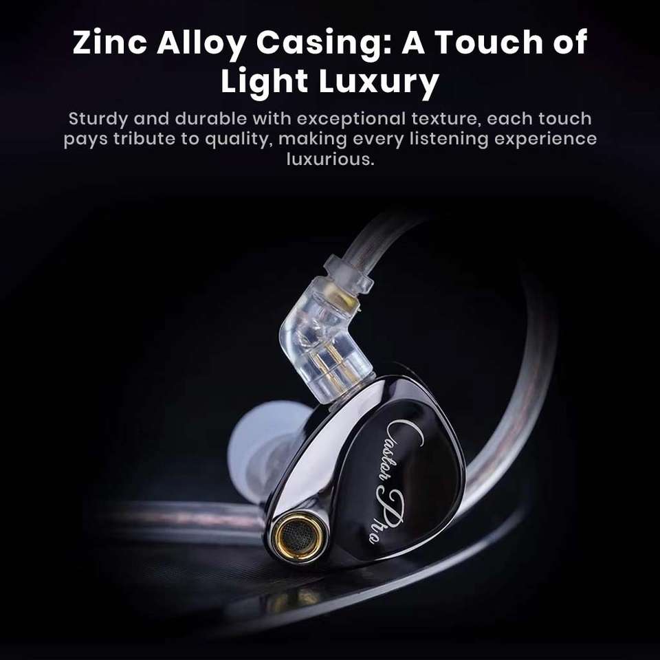 KZ Castor Pro x Wired IEM, Dual Dynamic Driver, Type-C, Mic Wired Price ...