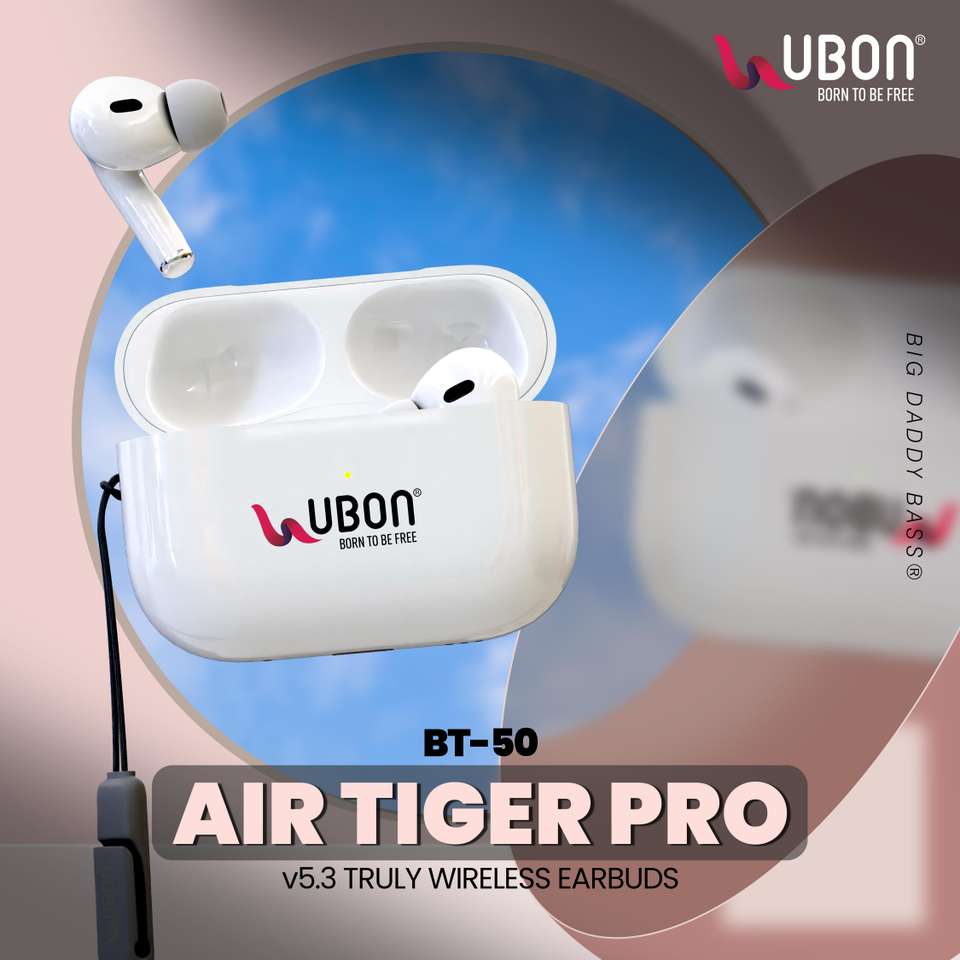 Ubon BT-50 True Wireless Earbuds upto 20H Playtime | iOS Charging ...